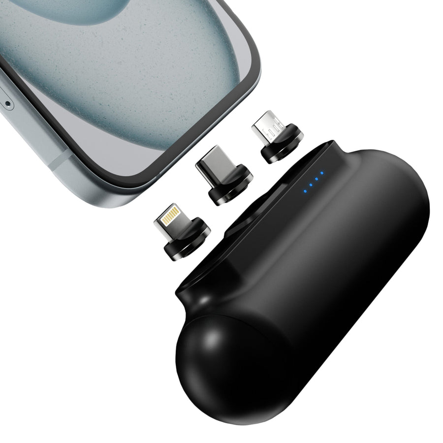 Snap-N-Charge™ | Universal Magnetic Power Bank | 3000mAh