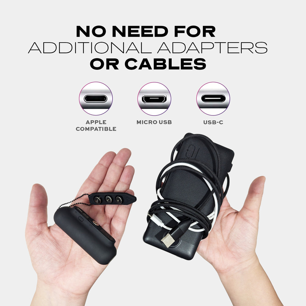 Snap-N-Charge™ | Universal Magnetic Power Bank | 3000mAh