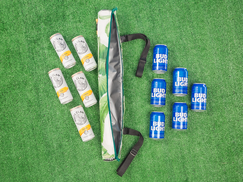 Bogey Barrel Floral | World's 1st Drink Sleeve | Attaches To Any Golf